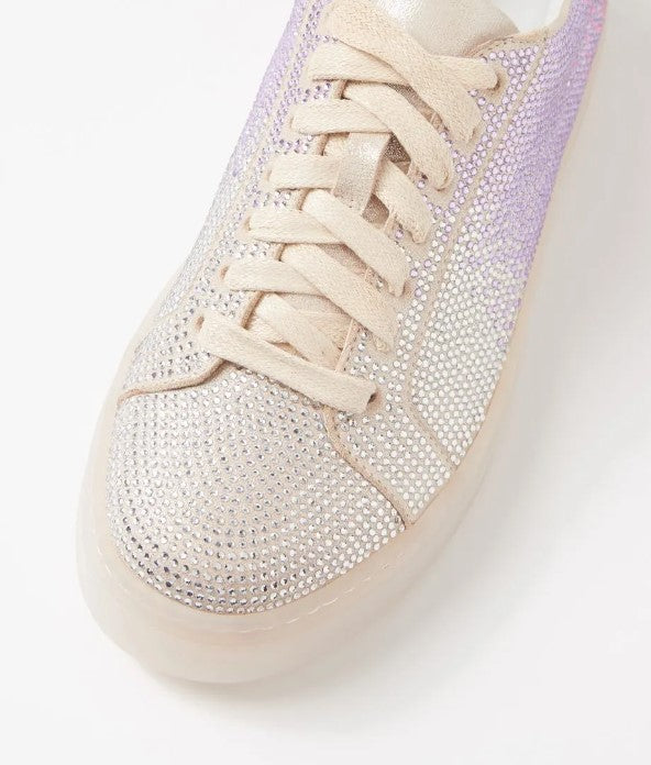 D&J Novie Nude Sparkle - Swank Shoes